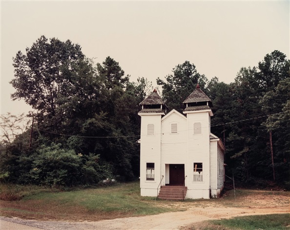 Church, Sprott, Alabama, 1981 by William Christenberry on artnet