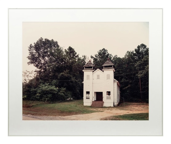Church, Sprott, Alabama, 1981 by William Christenberry on artnet
