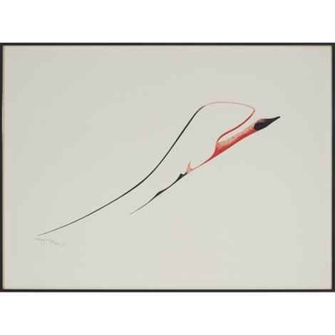 UNTITLED BIRD IN FLIGHT by Benjamin Chee Chee on artnet