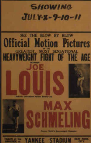 Joe Louis and Max Schmeling by Posters: Movie on artnet