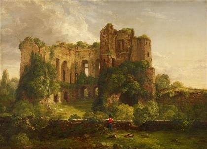 Part of the ruins of Kenilworth Castle by Thomas Cole on artnet