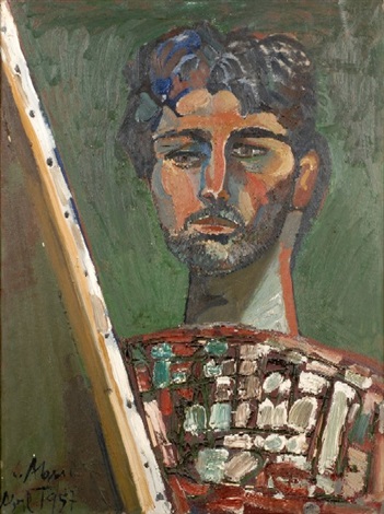 Autorretrato by Carlos Alonso on artnet