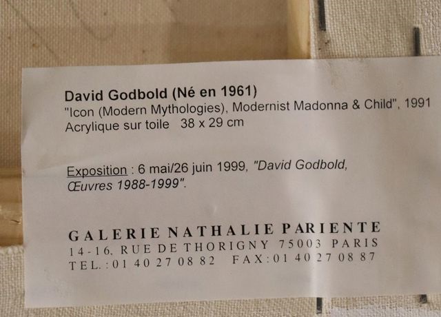 MODERNIST MADONNA AND CHILD by David Godbold on artnet
