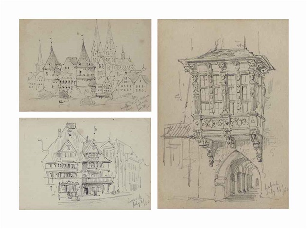 Views in Germany, including Heligoland, Lübeck and Berlin by Samuel ...