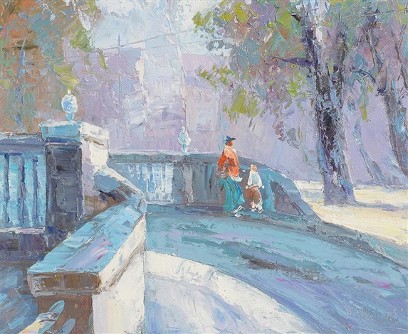 St. Stephens Green, Dublin by Stuart Williams on artnet