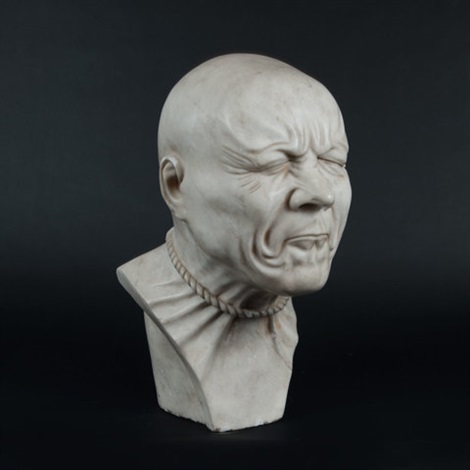 Character head by Franz Xaver Messerschmidt on artnet
