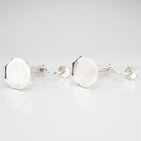 a pair of silver candelabra for K by Helge Lindgren on artnet