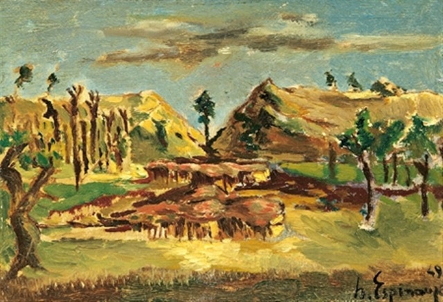 Paysage de Provence by Henri Espinouze on artnet