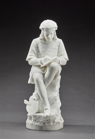 Raphael sketching by Pierre-Charles-Eugene Delpech on artnet