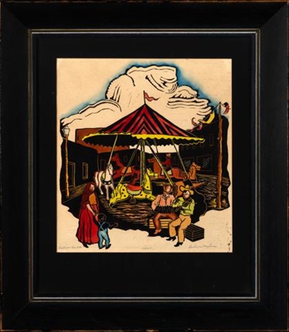 Tio Vivo Carousel - Taos by Barbara Maples on artnet