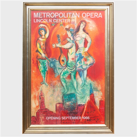 Metropolitan Opera Poster by Marc Chagall on artnet