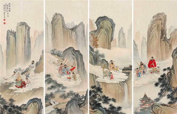 招财进宝 by Wang Xinjing on artnet