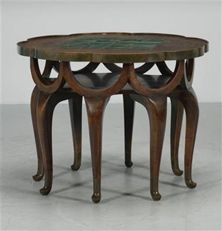 An elephant trunk table, design Adolf Loos in collaboration with Max ...