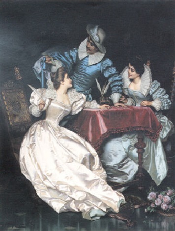 The courtship by Pio Ricci on artnet