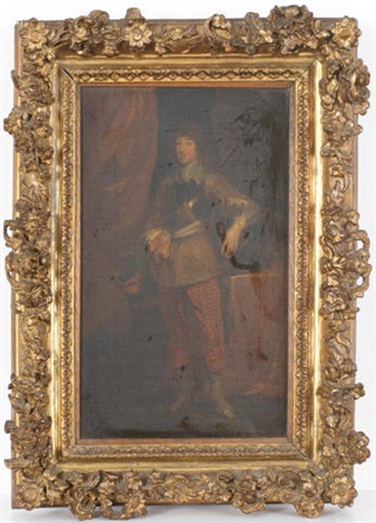 Portrait of Gaston de France, Duke of Orléans, full-length, in a ...