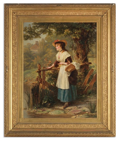 Alone at the ferry by Alfred Fowler Patten on artnet