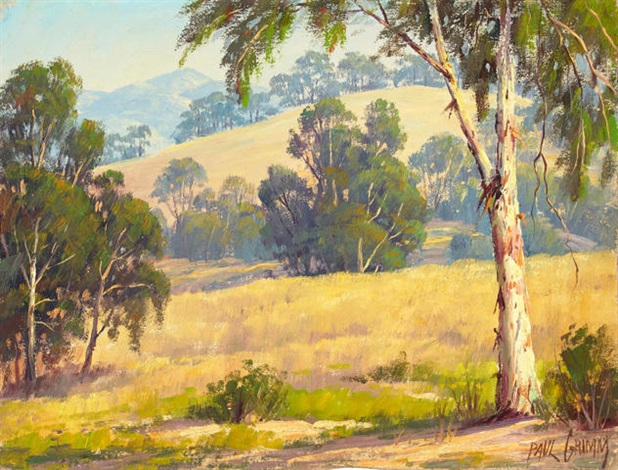 Small Hamlet, Ranch Fencing and Edge of Ranch a group of three by Paul ...