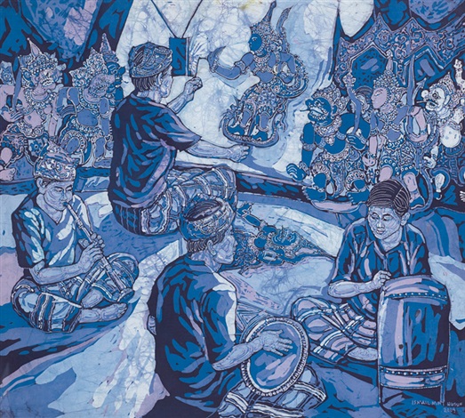 Wayang kulit by Ismail Mat Hussin on artnet