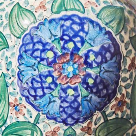 A Wedgwood Millicent Taplin 1902-1980 Decorated Persian Vase and Cover ...