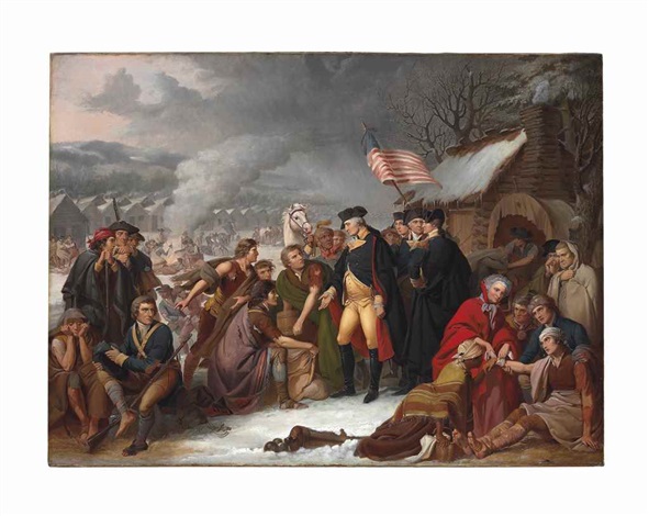 George Washington at Valley Forge by Tompkins Harrison Matteson on artnet