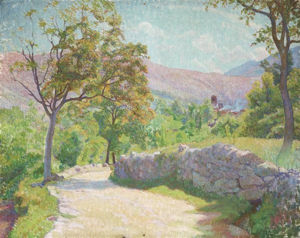 Paysage de provence by Georges Daniel Monfreid on artnet
