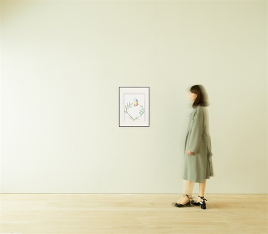 Portrait Green Leaves by Shinro Ohtake on artnet