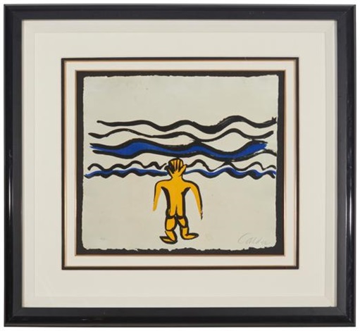 One plate, from The Sacrilege of Alan Kent by Alexander Calder on artnet