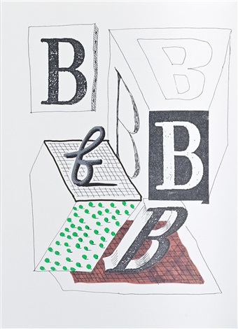 Hockneys Alphabet by David Hockney on artnet