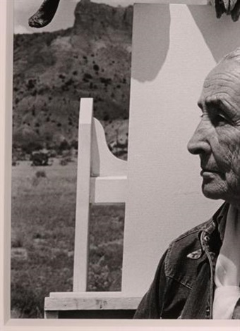 Ghost Ranch, New Mexico by Arnold Newman on artnet