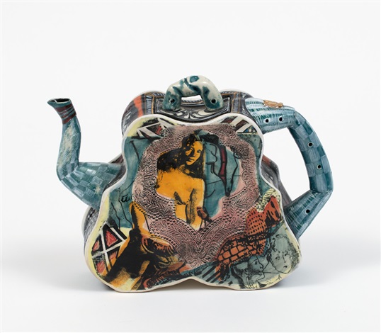 Fad or Fact Teapot by Richard Stratton on artnet