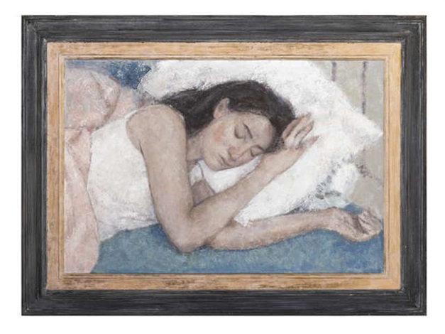 Girl Sleeping by Colin Watson on artnet