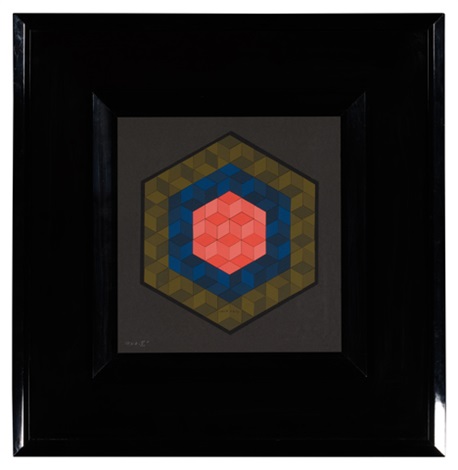 Hexa by Victor Vasarely on artnet