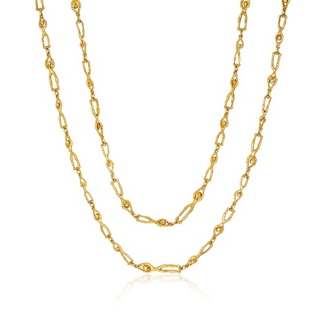 18ct gold necklace, Stuart Devlin, London, 1973 by Stuart Devlin on artnet