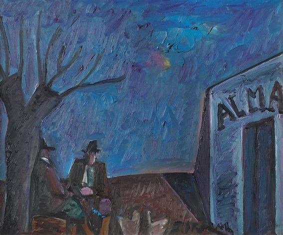 Gauchos en almacén by Juan Storm on artnet