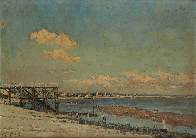 Vue de Sainte Adresse en 1915 by Paul Mathieu on artnet