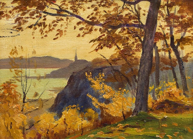VIEW OF SILLERY FROM THE PLAINS OF ABRAHAM by Robert Wakeham Pilot on ...