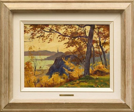 VIEW OF SILLERY FROM THE PLAINS OF ABRAHAM by Robert Wakeham Pilot on ...