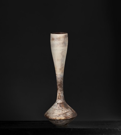 HOURGLASS-FORM VASE, CIRCA 1975 by Hans Coper on artnet