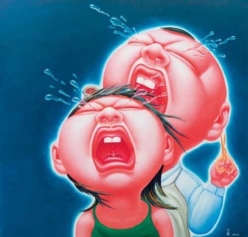 Crying Series - Salon 3 by Yin Jun on artnet