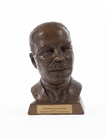 Portrait Bust of Dr. Daniel Hale Williams by Ruth Inge Hardison on artnet