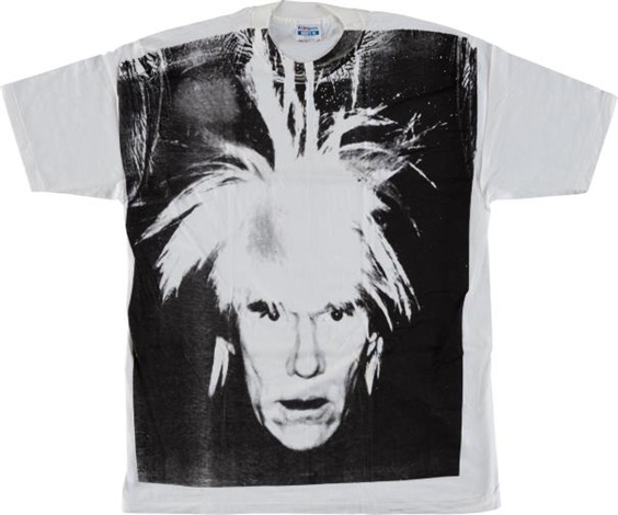 Self-Portrait with Fright Wig by Andy Warhol on artnet