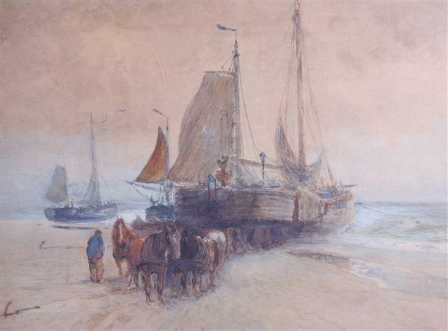 The Barge by William Ritschel on artnet