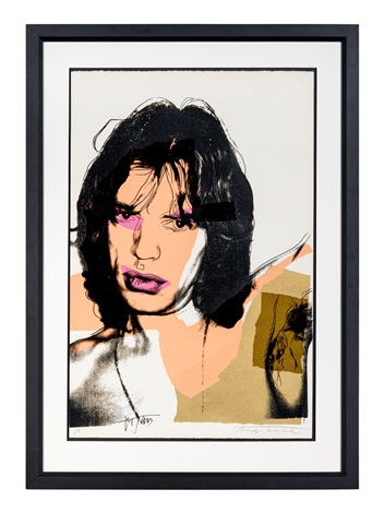 Mick Jagger by Andy Warhol on artnet