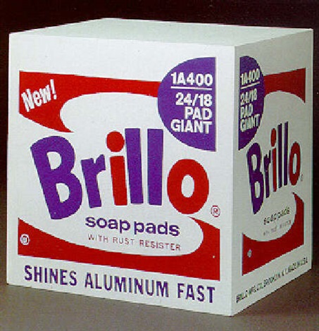Brillo box by Andy Warhol on artnet