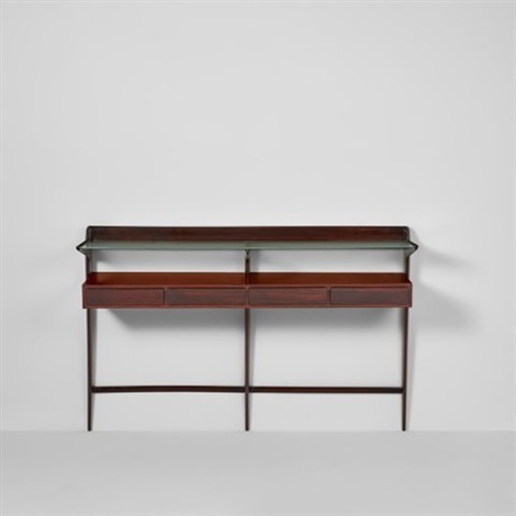 Unique wall-mounted console table by Ico Parisi on artnet