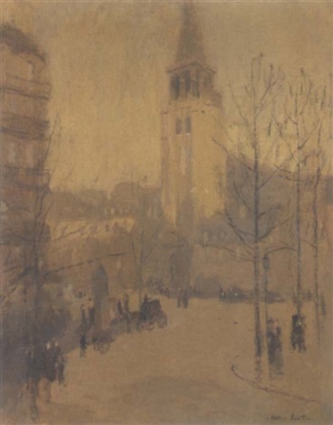 Via di Parigi by Frank Edwin Scott on artnet