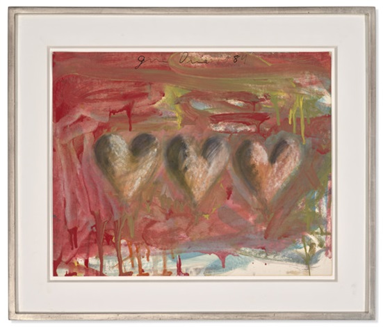Richards Hearts 2 by Jim Dine on artnet