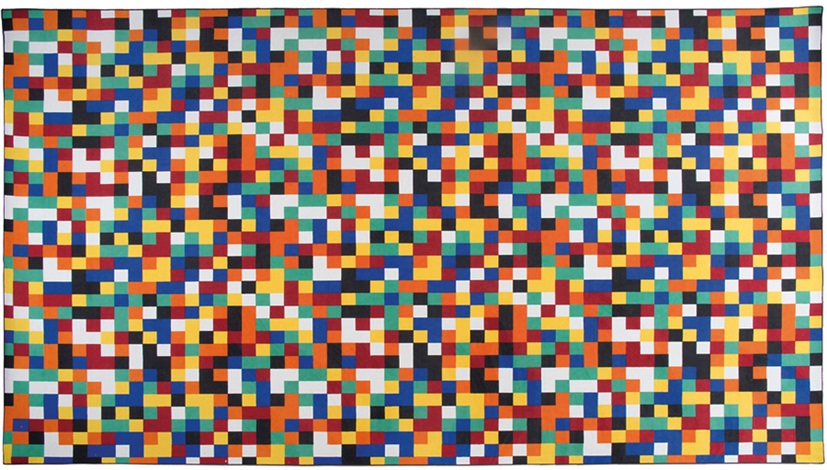 1024 Colours rug by Gerhard Richter on artnet