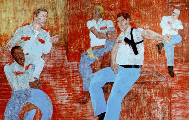 The go-ahead by Leon Golub on artnet