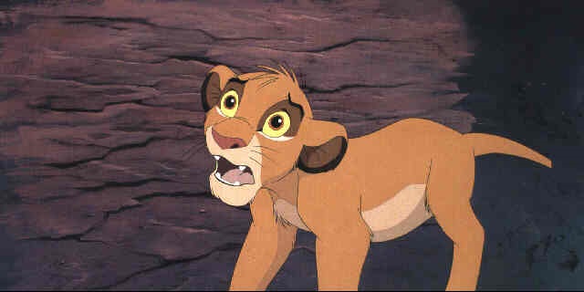 Simba Crying